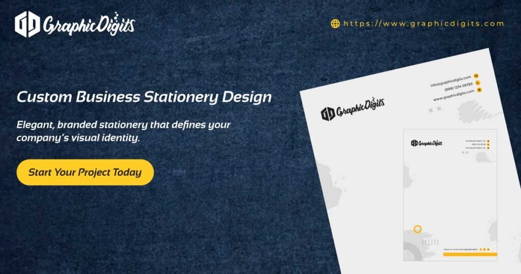 Business Stationery Design | Custom Cards & Letterheads USA