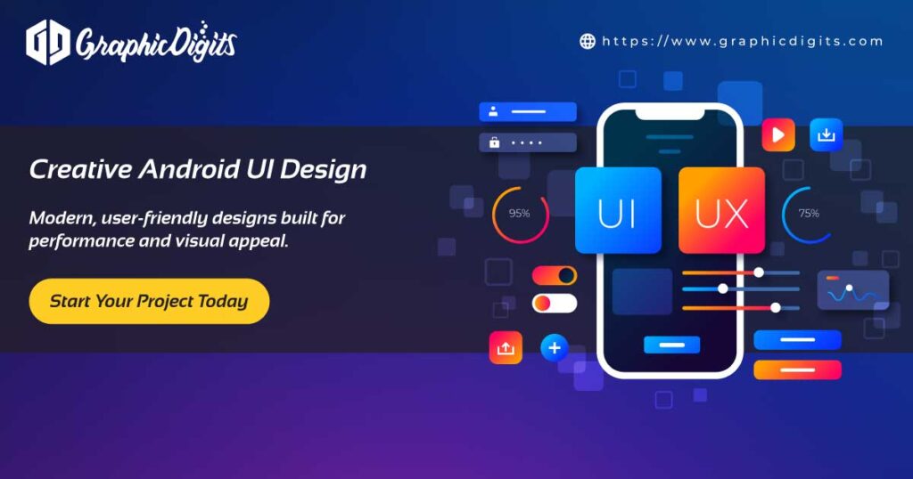 Android UI Design Blueprint For Mobile App Interfaces